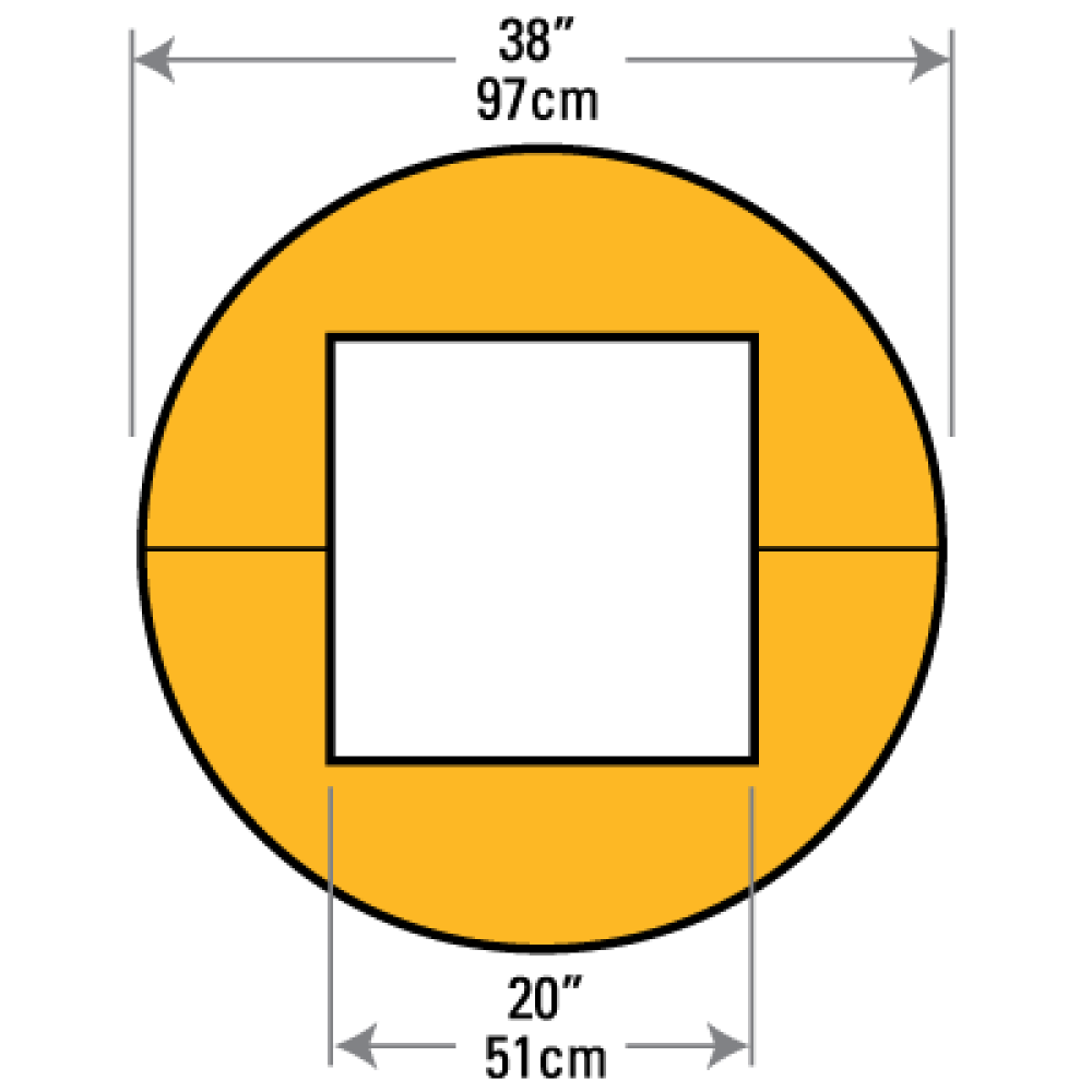 Sentry Pro Column Sentry Påkörningsskydd för pelare Extra Large – Apex Materialhantering